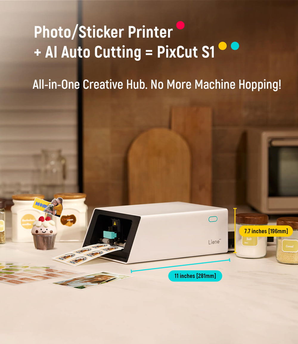 Sticker Printer & Materials | All-in-One Printer with Cutting - Liene