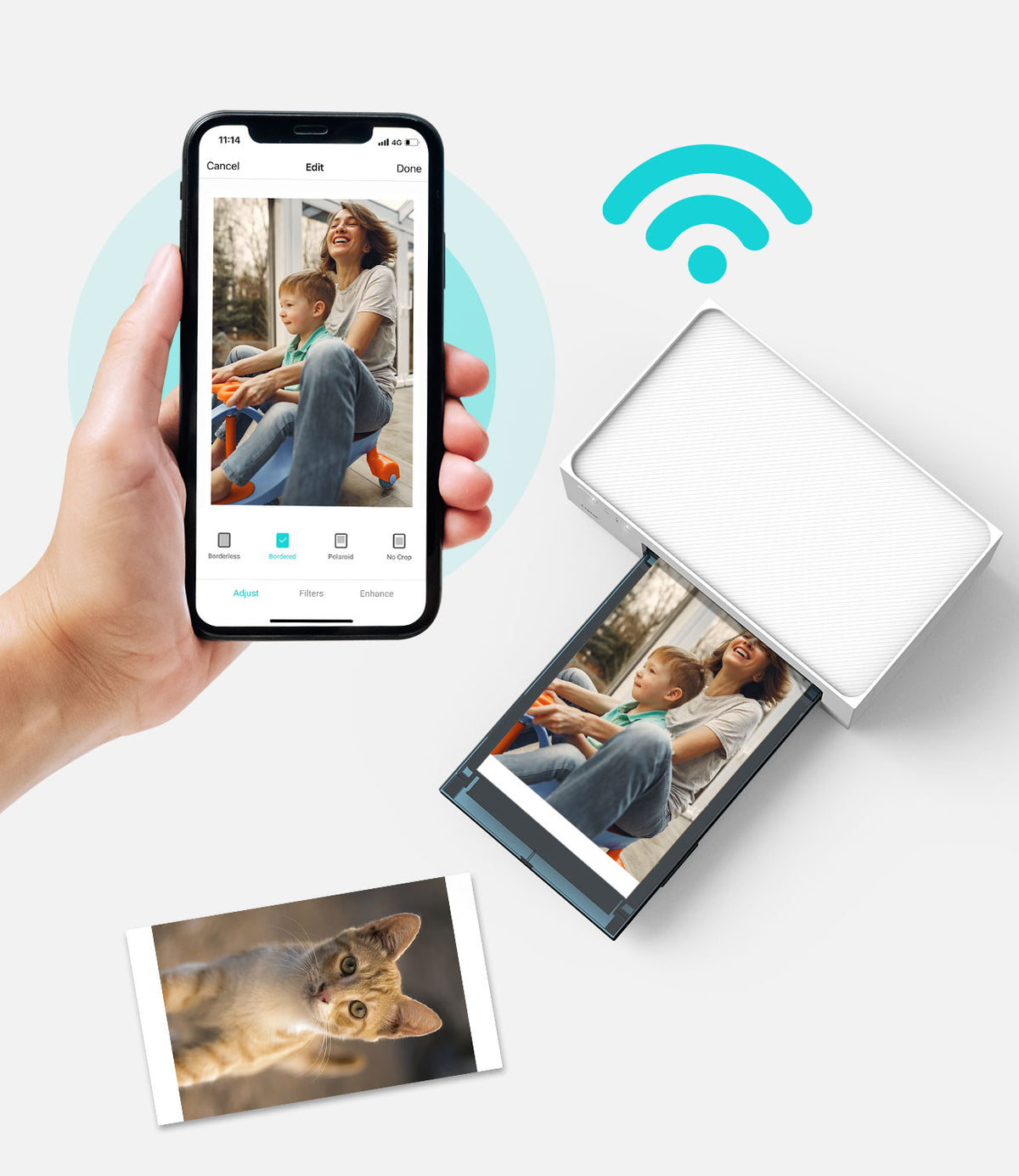 Discover the Liene Amber 4x6" Instant Photo Printer | Liene