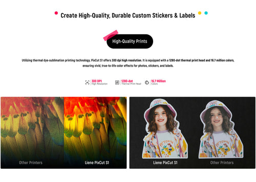 PixCut S1: Smart All-in-One Print & Cut Machine for Home Use | Liene