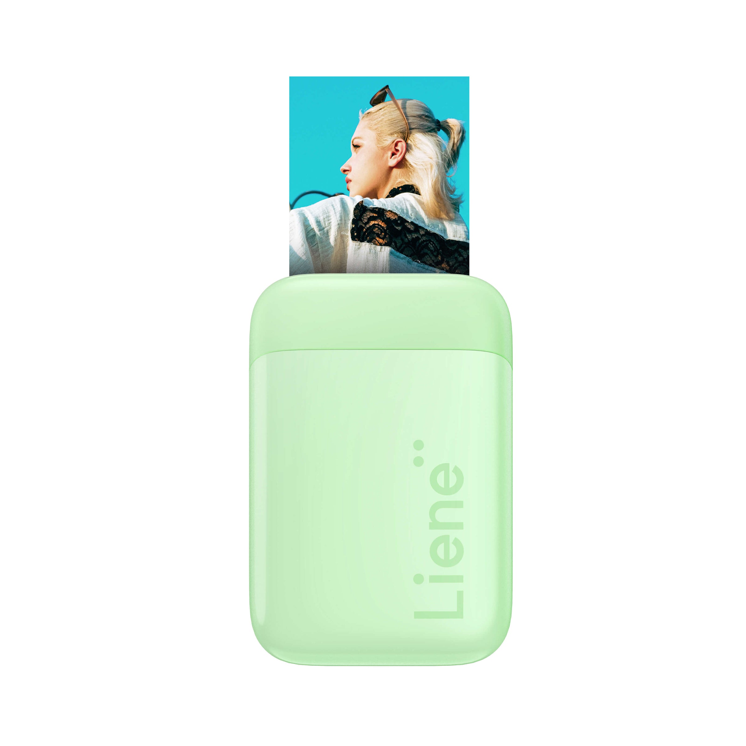 Pearl 2x3 Small Portable Photo Printer for Phone Green 50 Sheets | Liene