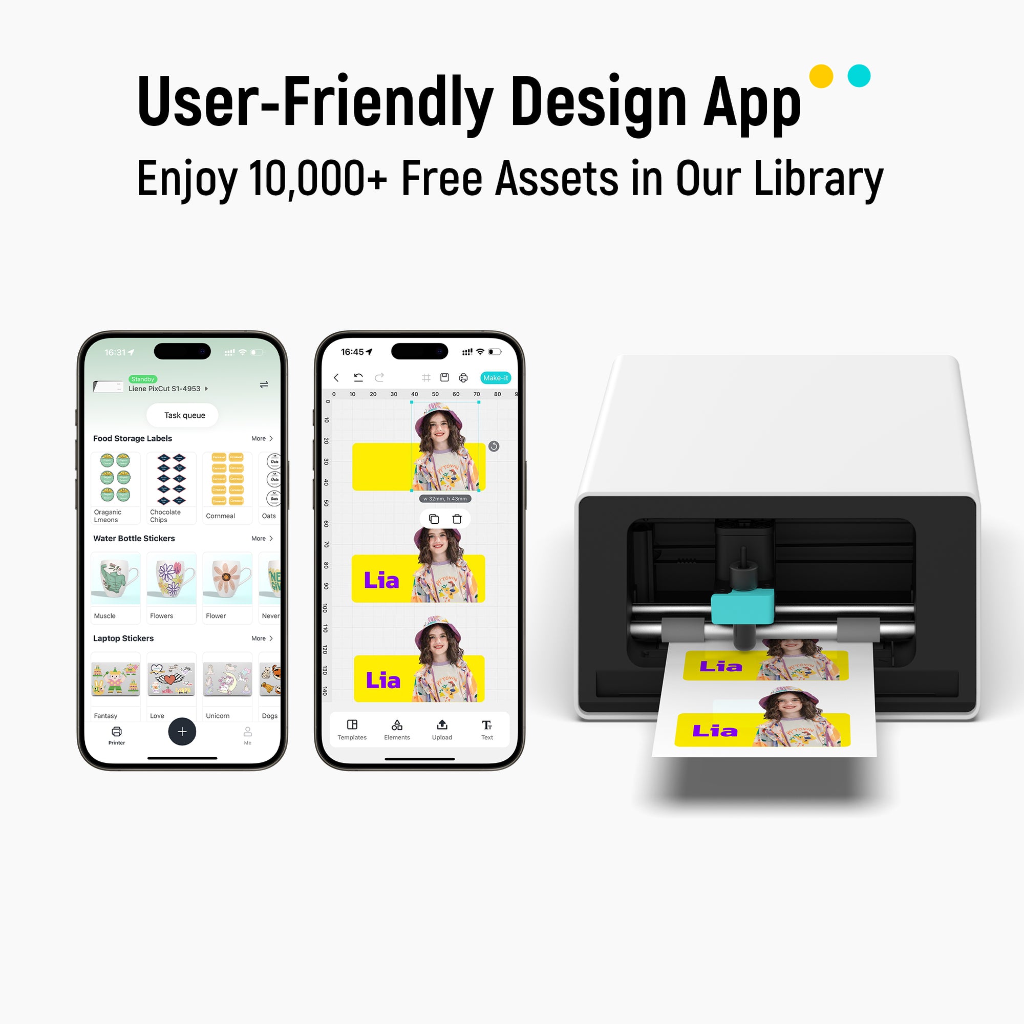 PixCut S1 Photo Sticker Printer and Cutter - Printing & Cutting All-in