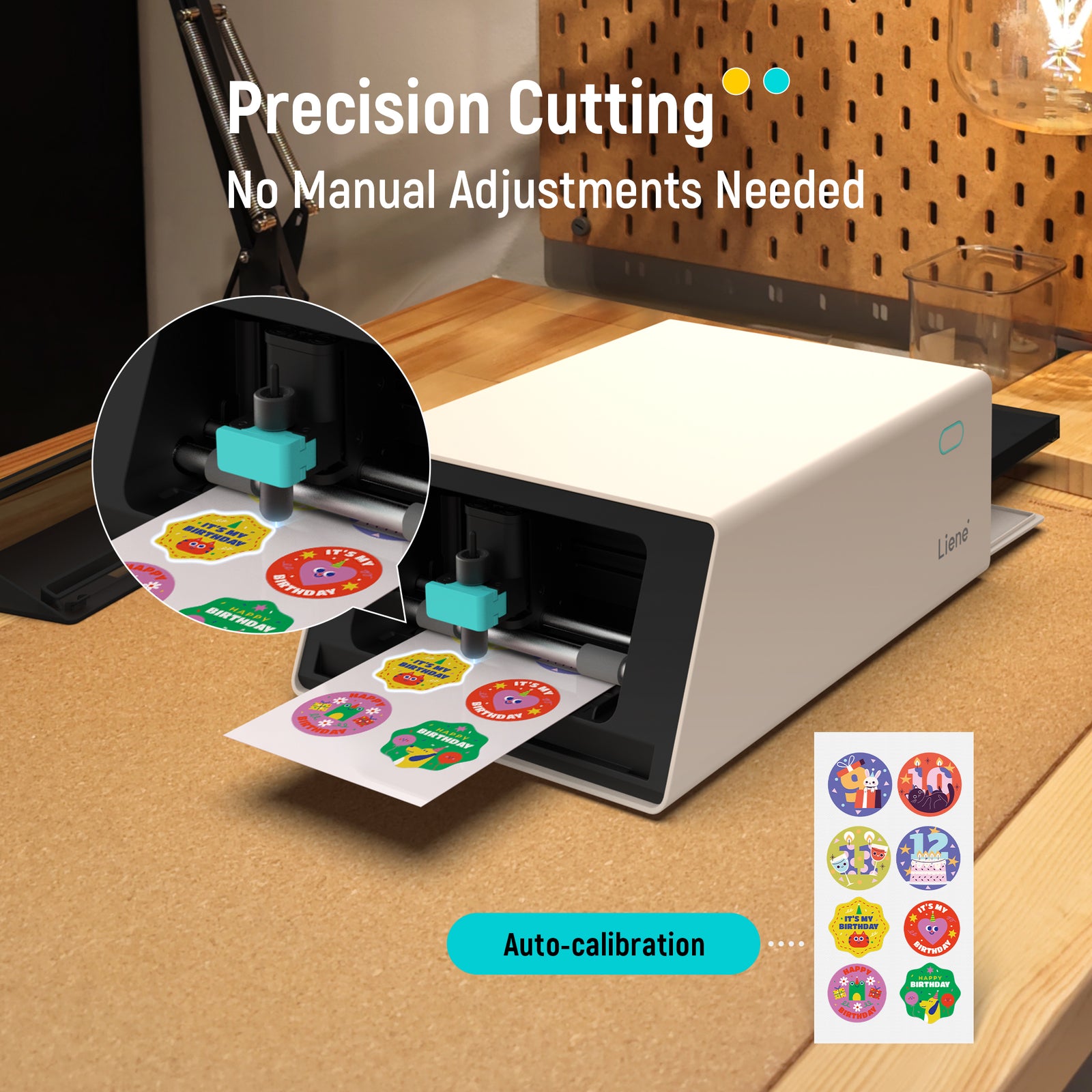 PixCut S1 Sticker Printer and Cutter for DIY Use - Liene