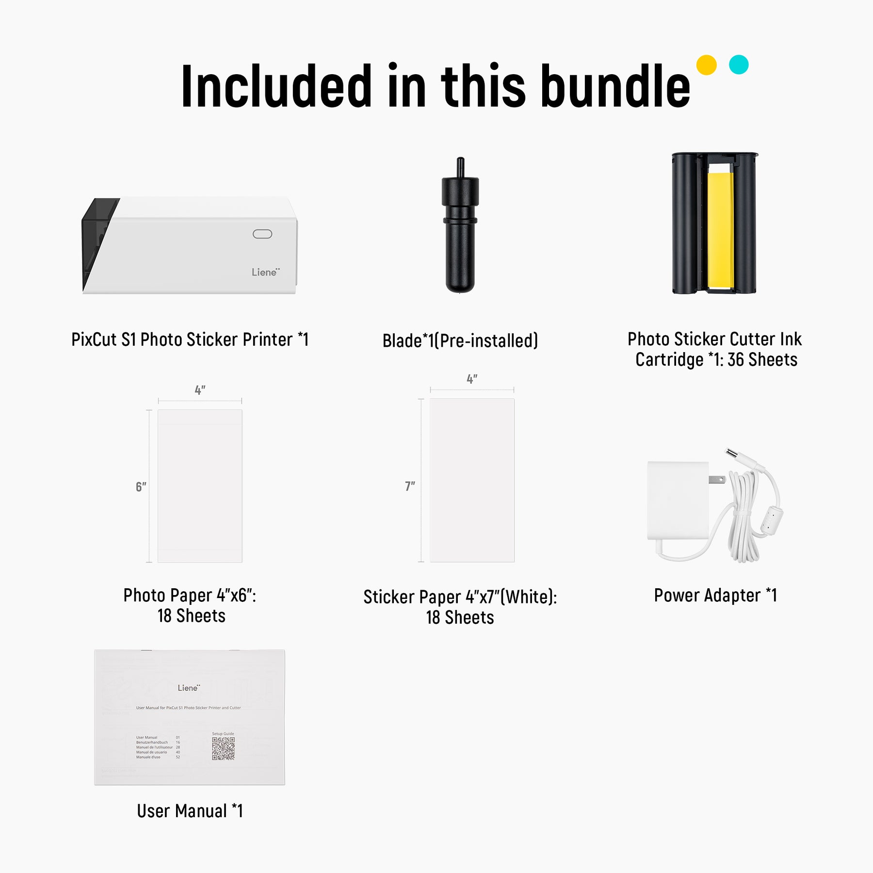 PixCut S1 Photo Sticker Printer and Cutter - Printing & Cutting All-in